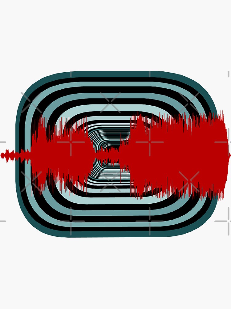 "Loudness" Sticker by MAREK-Designs | Redbubble