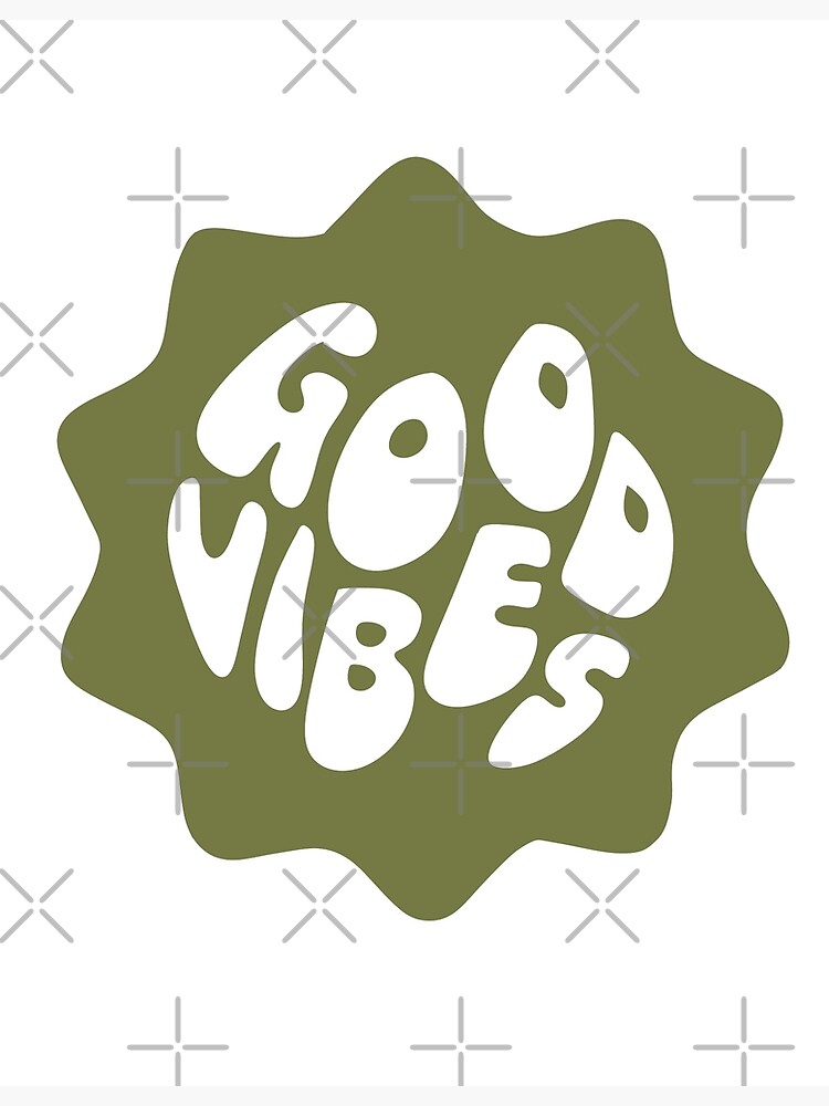 "Good vibes aesthetic " Poster for Sale by LimaCreates | Redbubble