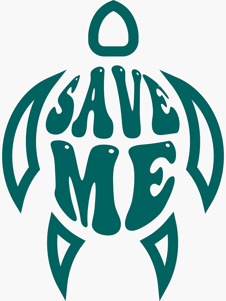 "Cute Save the Turtles Emblem (half of proceeds to go to National Save ...