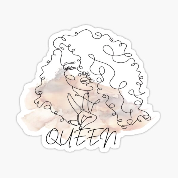 "Queen My Style" Sticker by DevKn | Redbubble