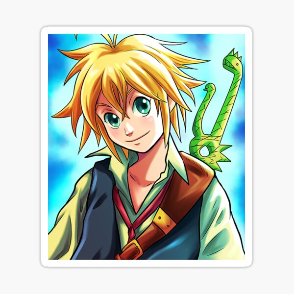 "Meliodas - Seven Deadly Sins" Sticker by Artixoi | Redbubble