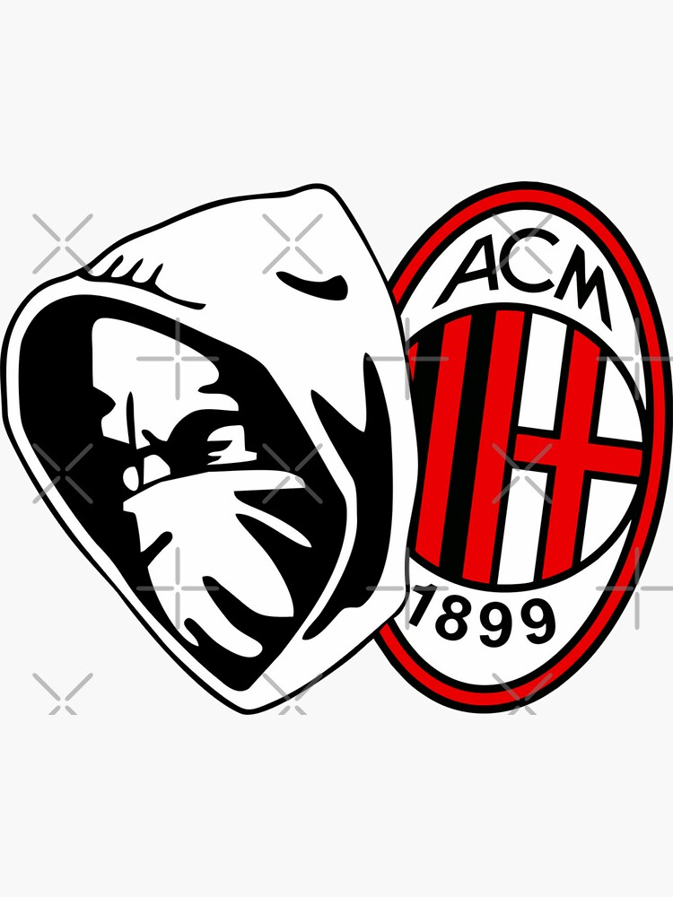 "Curva Sud Milano" Sticker by Omgdesignz | Redbubble