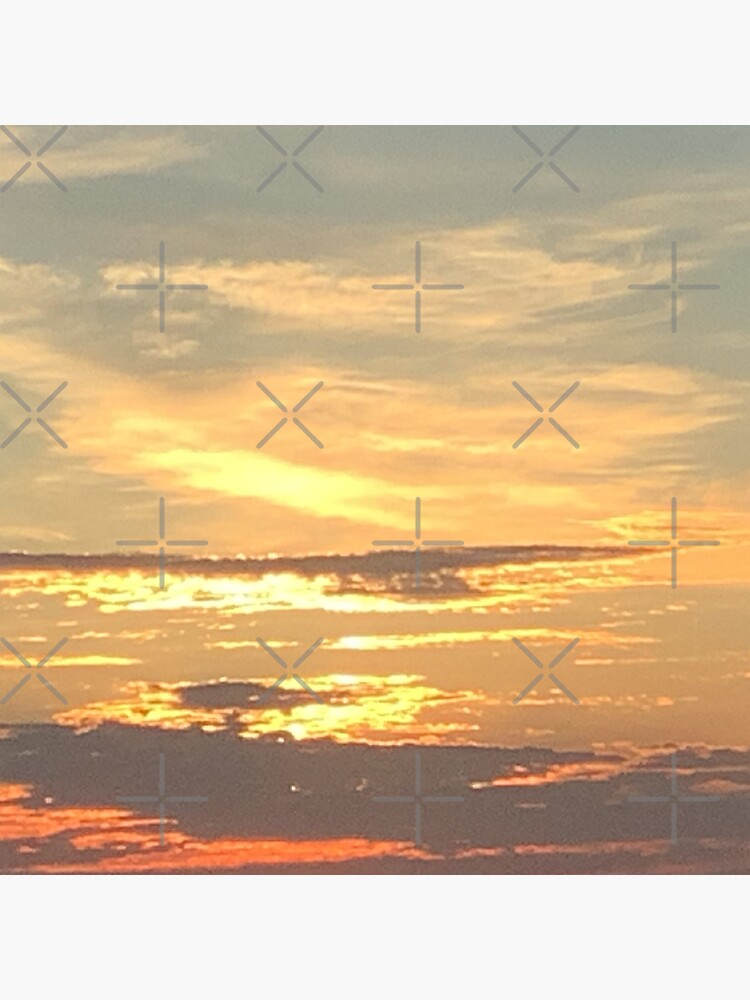 "Sunset sky" Poster for Sale by digitalisdraws | Redbubble