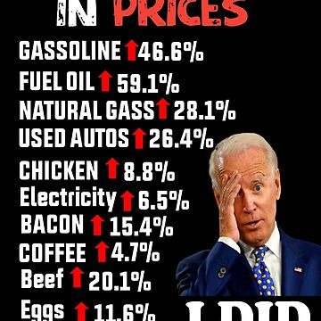 "Biden inflation" Poster for Sale by Designhub14 | Redbubble