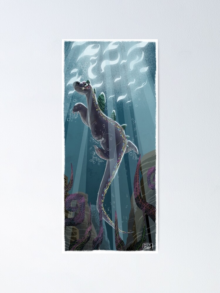 "Nessie" Poster by davidpavon | Redbubble