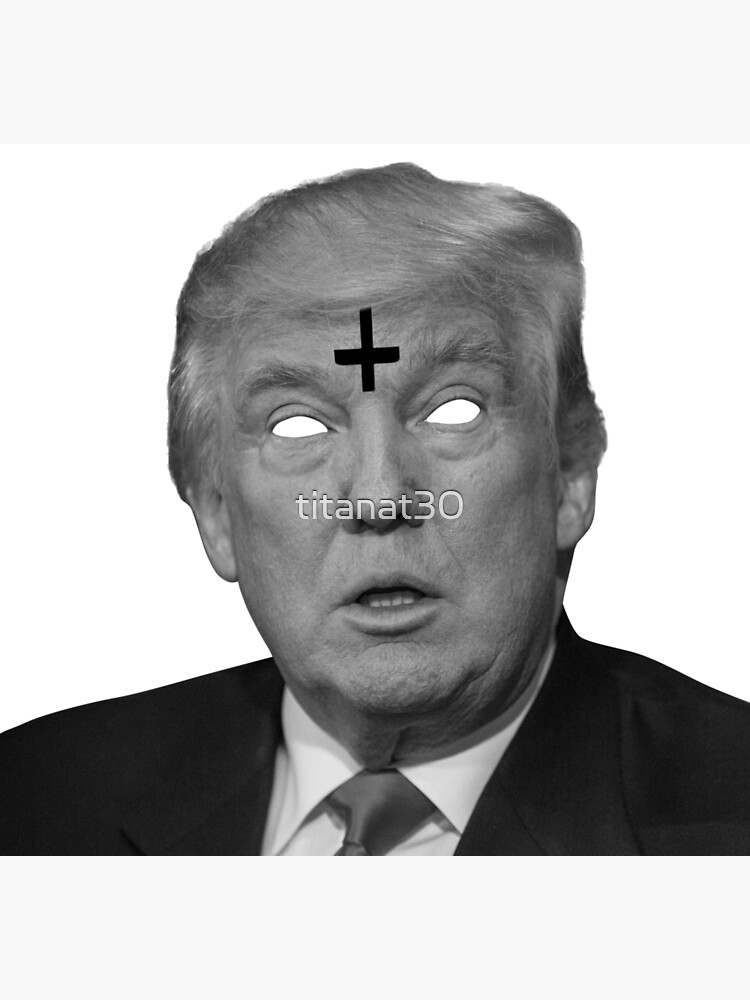 "Donald Trump 666 Merch" Art Print by titanat30 | Redbubble