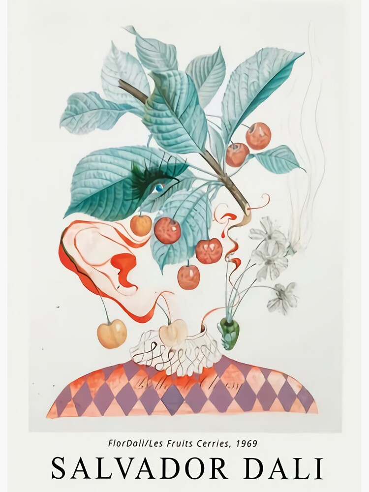 "Salvador dali Poster" Sticker by ylarry | Redbubble