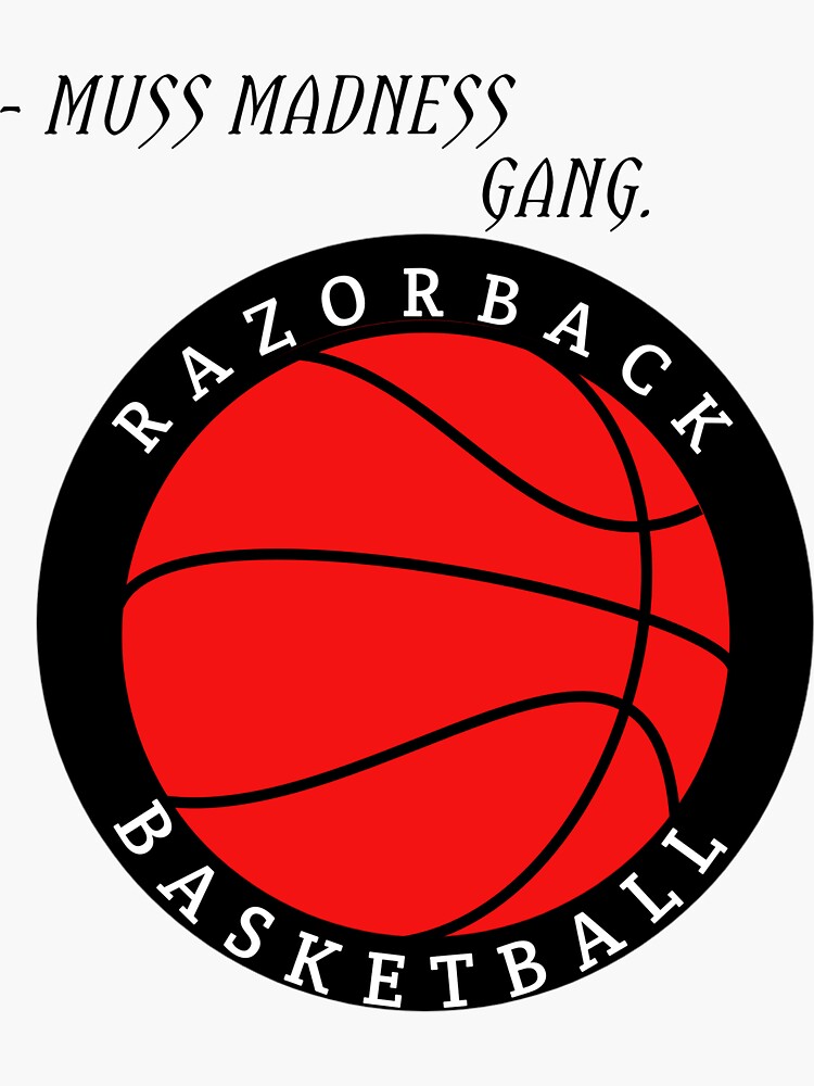"razorback muss madness gang Classic T-Shirt" Sticker for Sale by ...