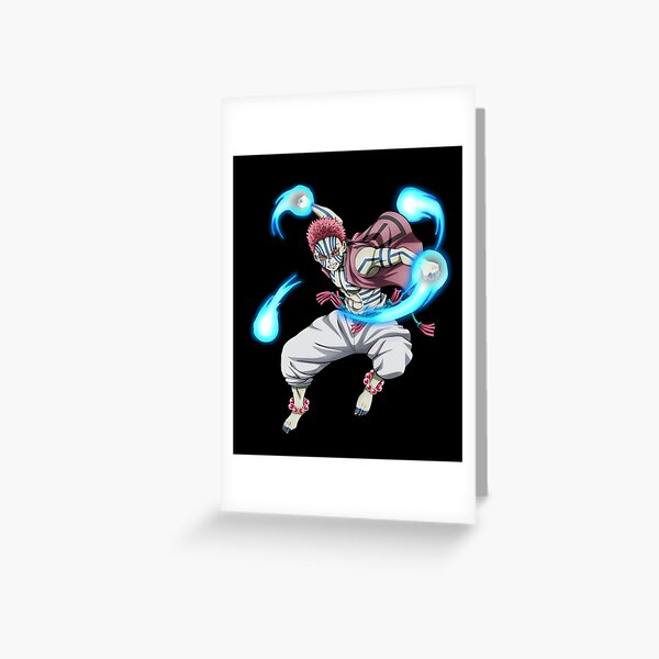 "Akaza Kimetsu No Yaiba Quotes design cool" Greeting Card by Emilyshop9 ...