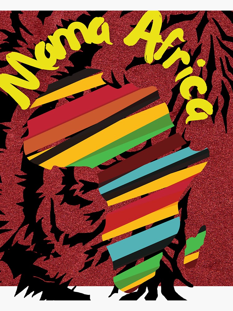 "Mama africa" Sticker by merchka | Redbubble