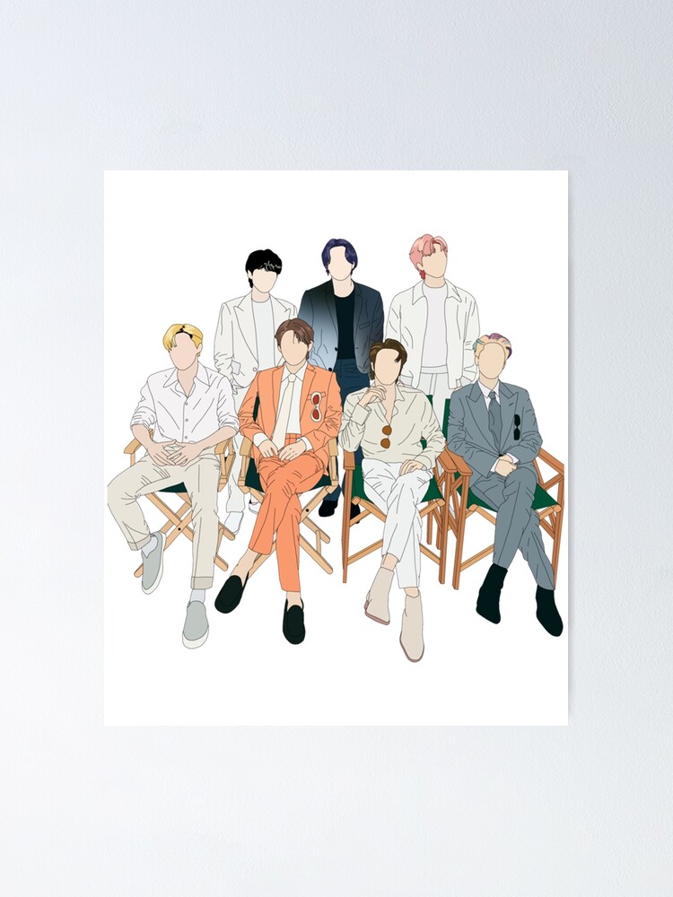 "Butter silhouette, Butter army illustration s " Poster for Sale by ...