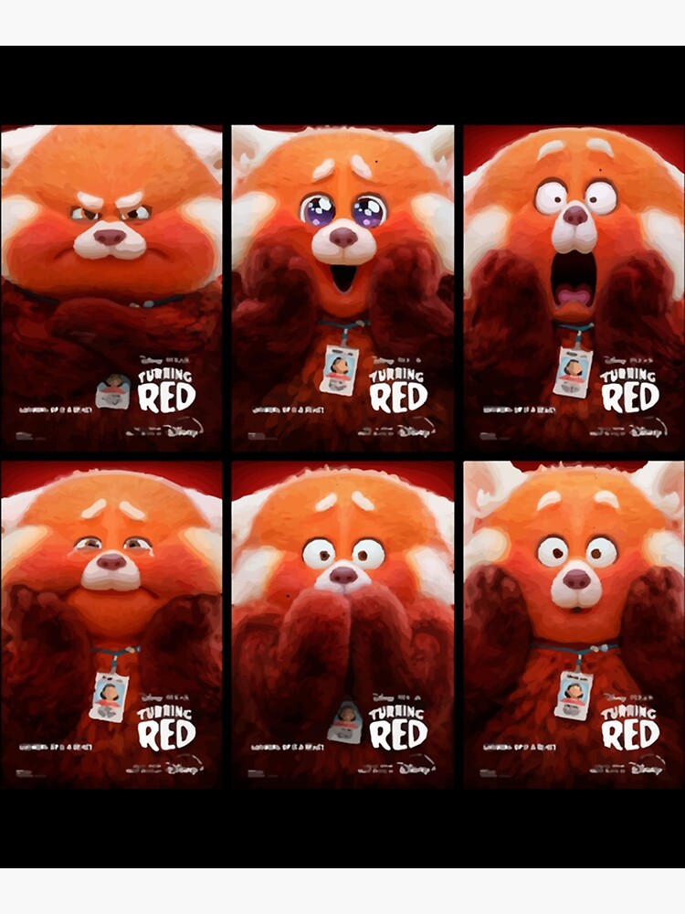 "Turning Red Turning Red Avatar " Metal Print for Sale by PittiesCorner ...