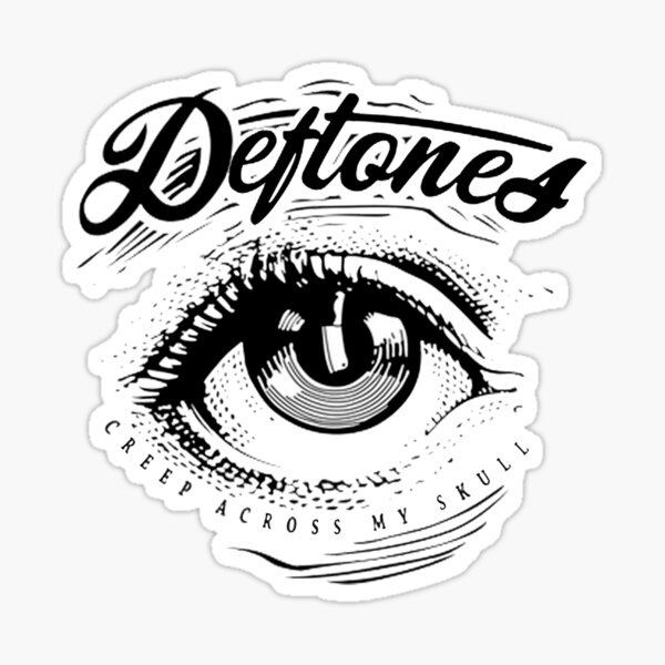 "Creep Across My Skull Of Defton" Sticker by SlebewStore | Redbubble