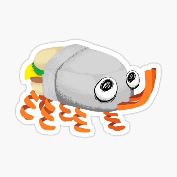 "bunger" Sticker by PepesPigeons | Redbubble