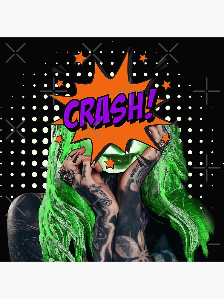 "Brain Crash - POP ART" Poster for Sale by Comicsorama | Redbubble
