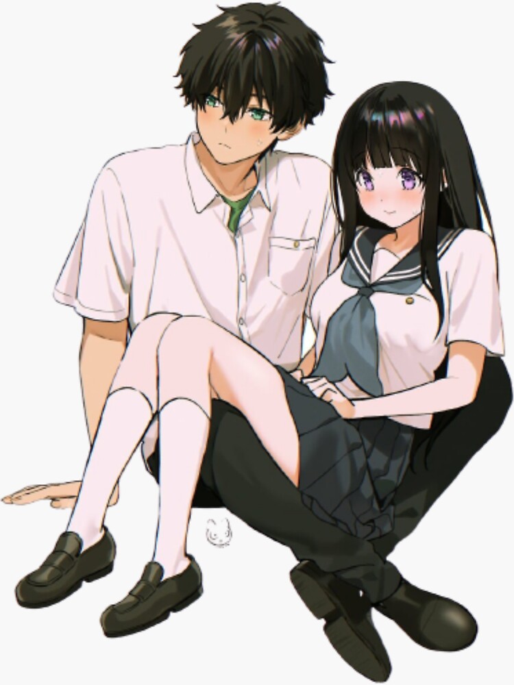 "Hyouka Oreki Manga" Sticker by Yuki4art | Redbubble