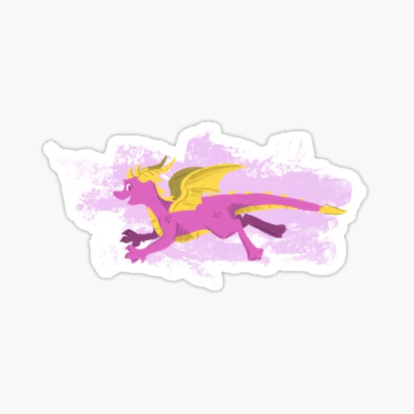 "Playful Spyro" Sticker by leximaahs | Redbubble