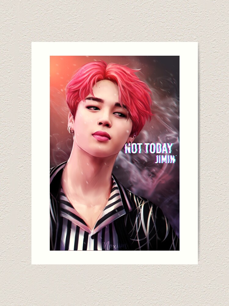 park jimin art print Art & Collectibles Painting etna.com.pe