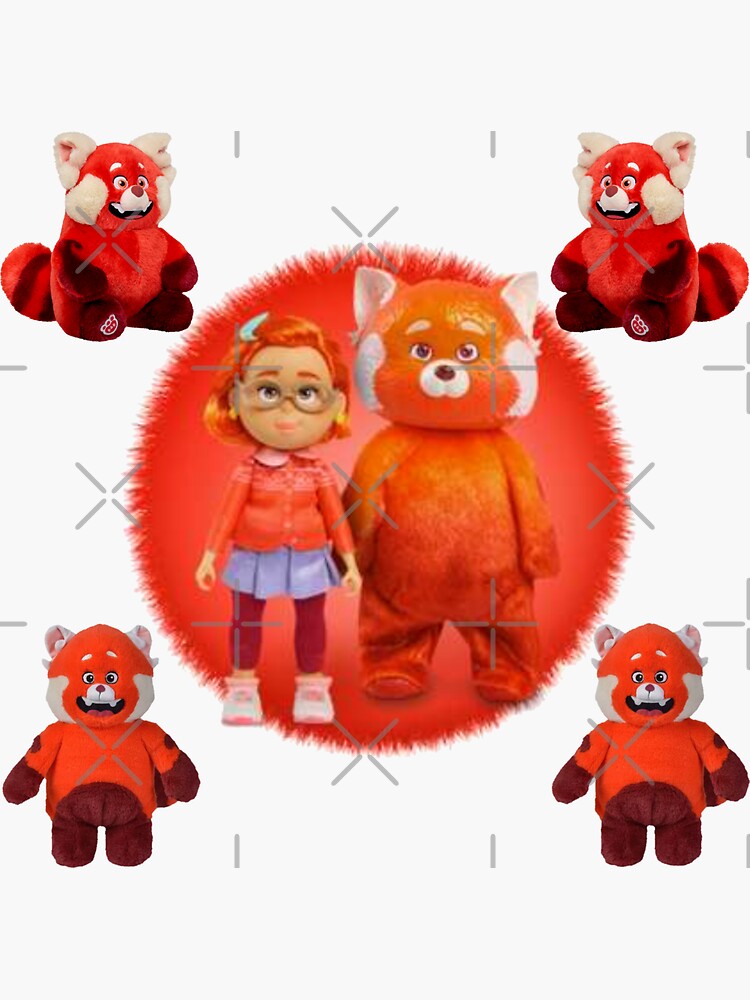 "Turning Red" Sticker by Aymanalabsi | Redbubble