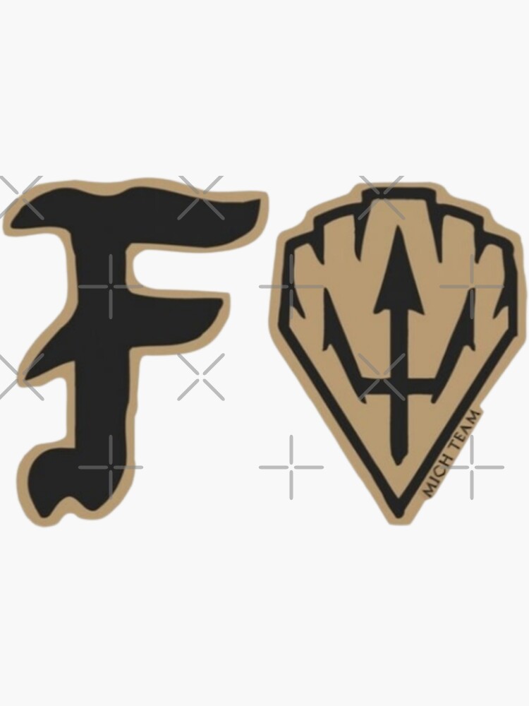 Pegatina «MICH TEAM adelante grupo de observaciones FOG pvc wrmfzy ...