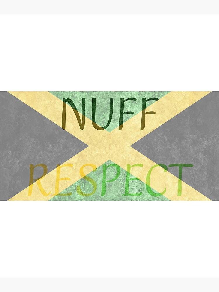 "NUFF RESPECT" Poster for Sale by ABDO-ONE | Redbubble