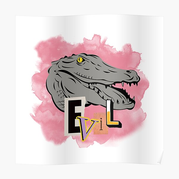 "Evil Death Roll" Poster for Sale by AVTRVOATS | Redbubble