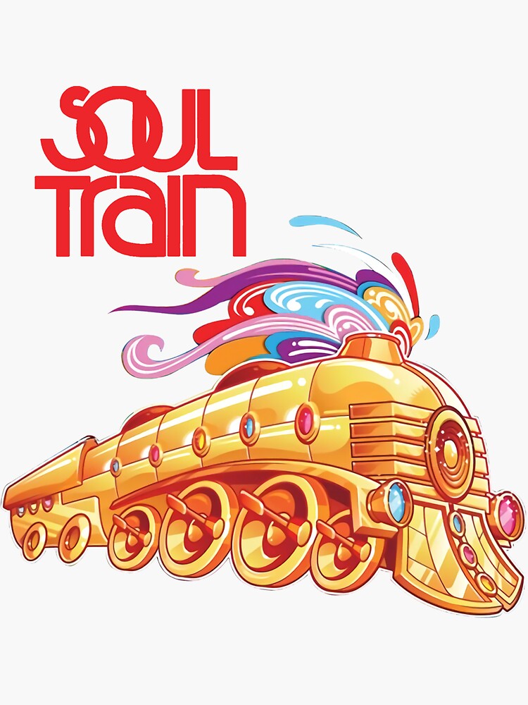 "Soul Train Logo" Sticker for Sale by Noviaworld | Redbubble