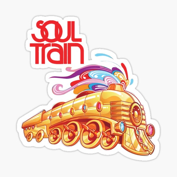 "Soul Train Logo" Sticker for Sale by Noviaworld | Redbubble