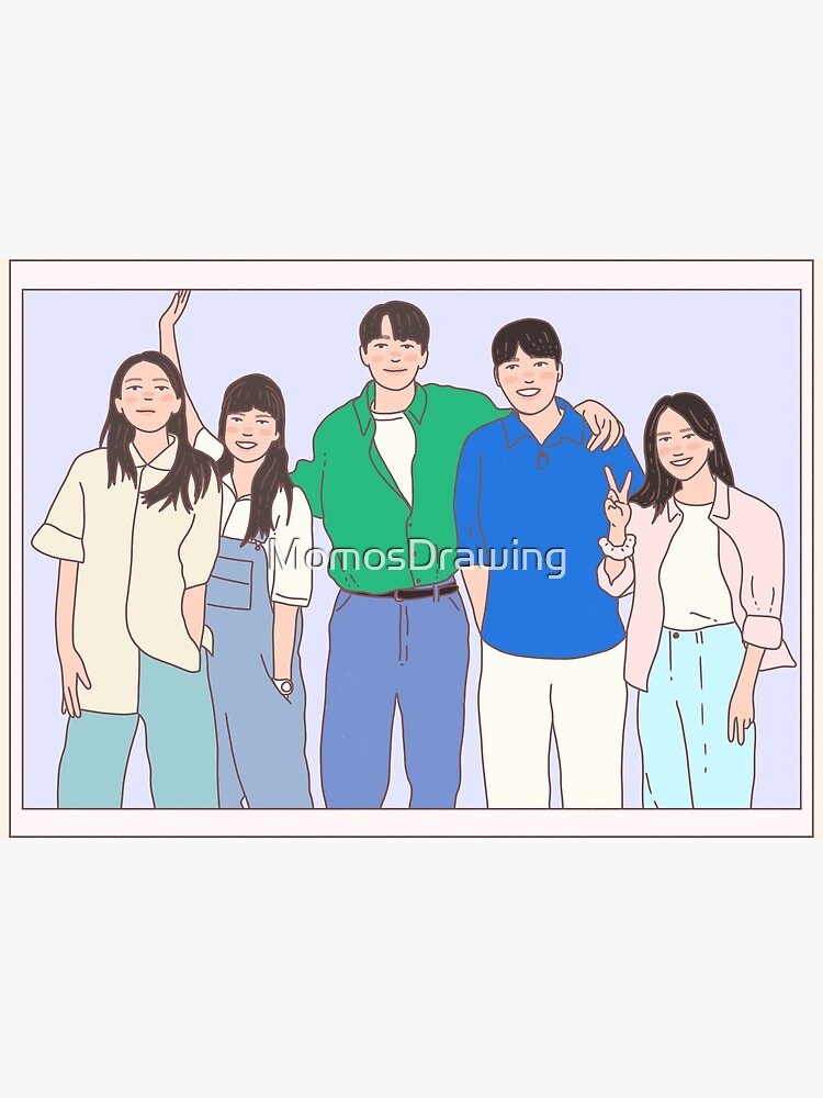 " 25 21 - kdrama twenty five twenty one" Art Print by MomosDrawing ...