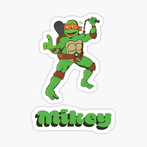 "Mikey" Sticker by MThom44 | Redbubble