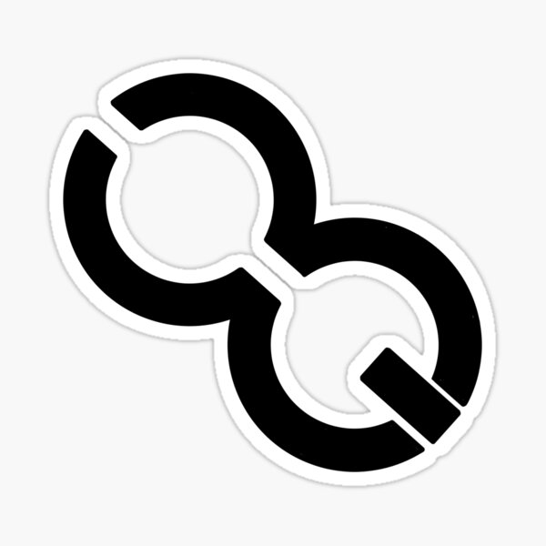 "OFFGUN WHITE (tilt) " Sticker by Divini-Tee | Redbubble