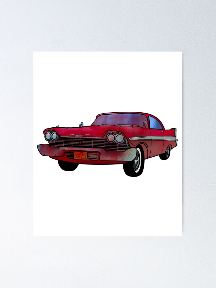 "Bloody killer car Halloween horror " Poster for Sale by cemeteerie ...