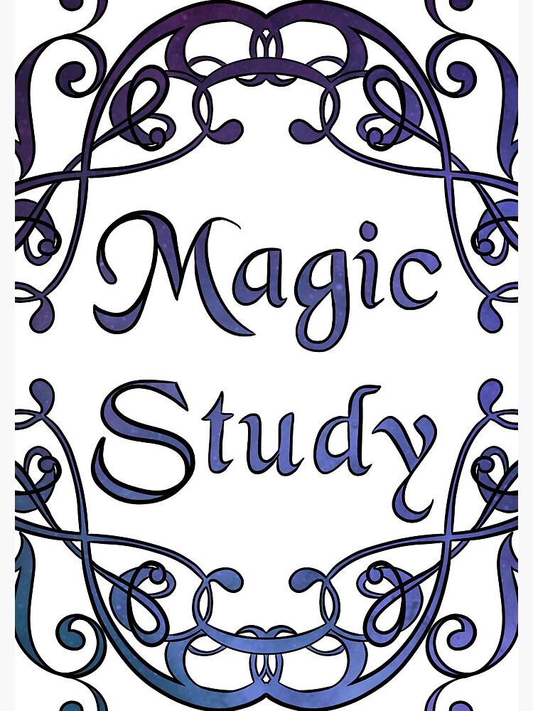 "Magic Study Logo" Spiral Notebook for Sale by Magic-Study | Redbubble