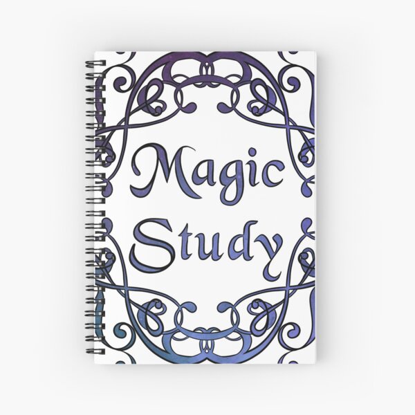 "Magic Study Logo" Spiral Notebook for Sale by Magic-Study | Redbubble