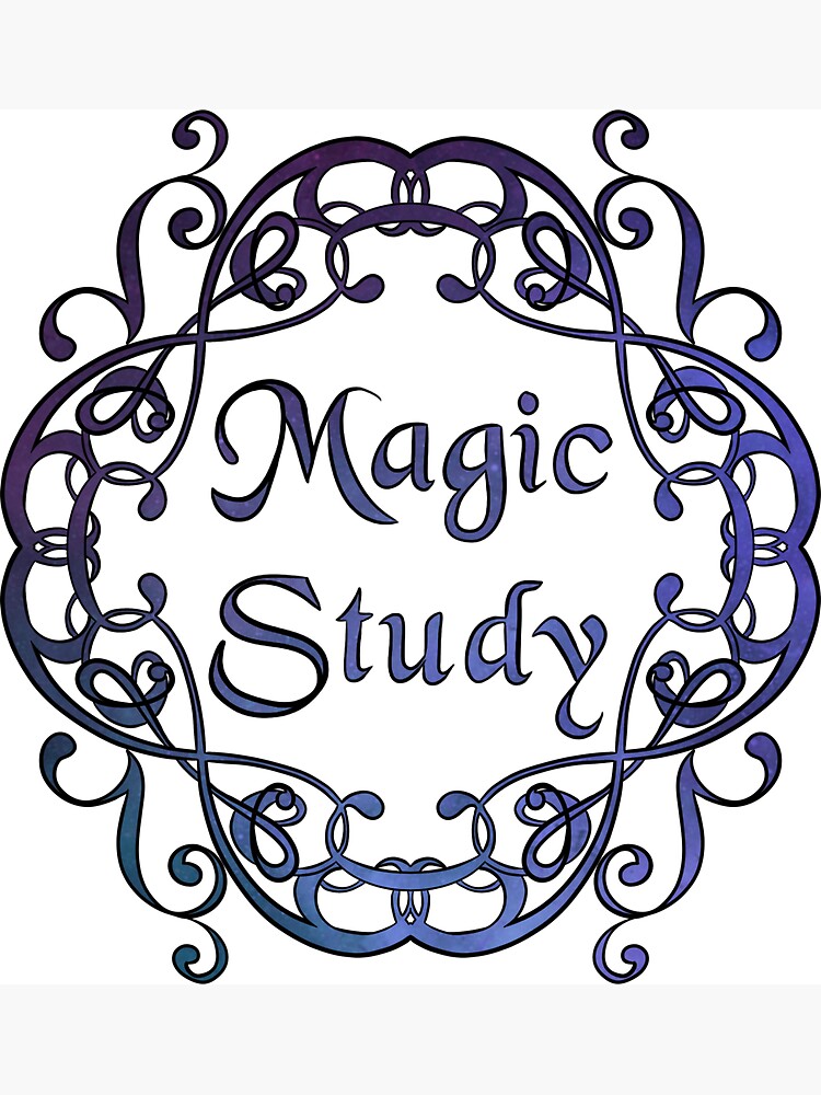 "Magic Study Logo" Magnet for Sale by Magic-Study | Redbubble