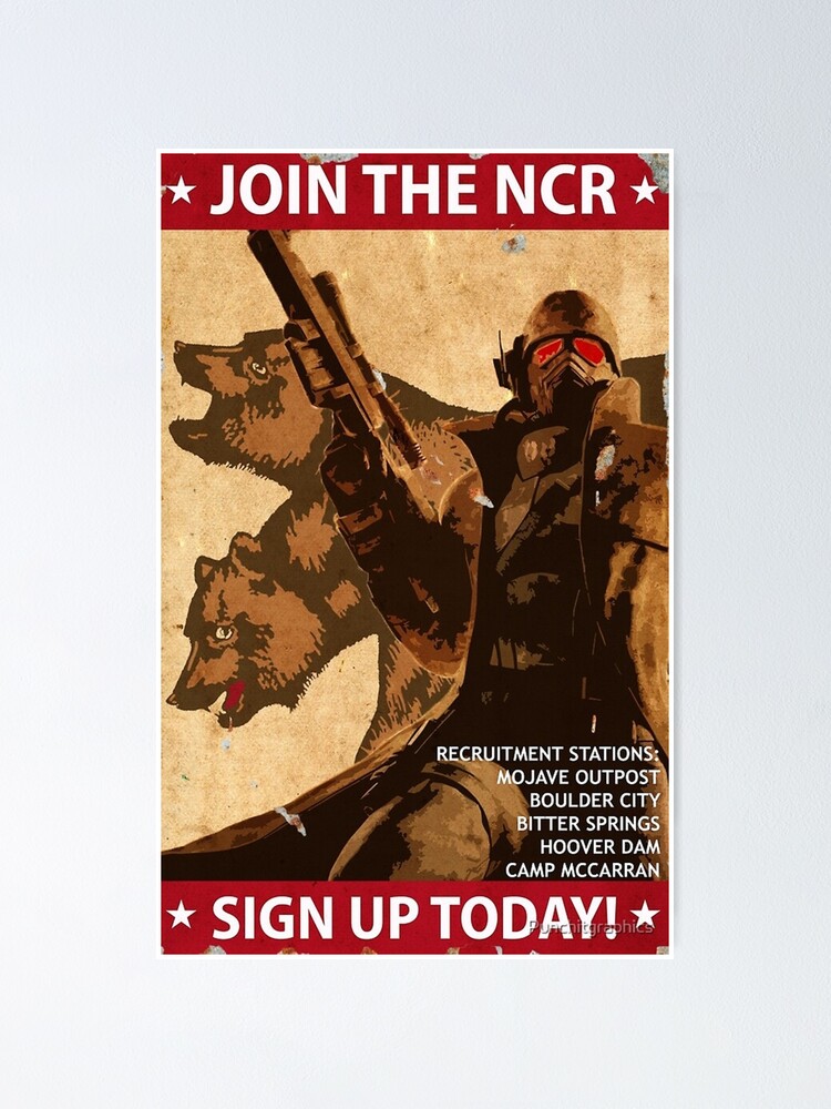 "JOIN THE NCR POSTER" Poster for Sale by timothysaylor | Redbubble