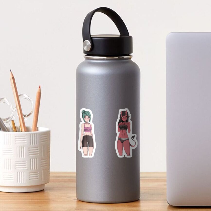 "Meru the Succubus" Sticker for Sale by UBlueDuck | Redbubble