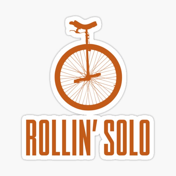 "Rollin' Solo" Sticker by PixelGraph | Redbubble