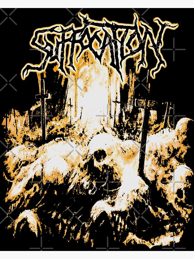 "suffocation" Poster for Sale by Krotons | Redbubble