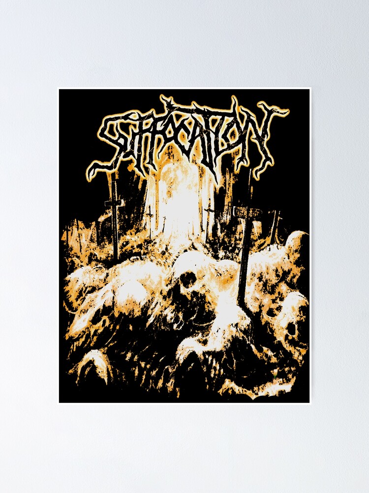 "suffocation" Poster for Sale by Krotons | Redbubble