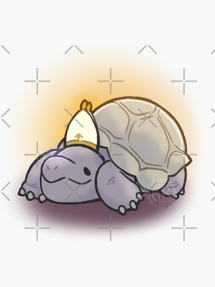 "Turtle Pope" Sticker for Sale by Kriket-Sketch | Redbubble