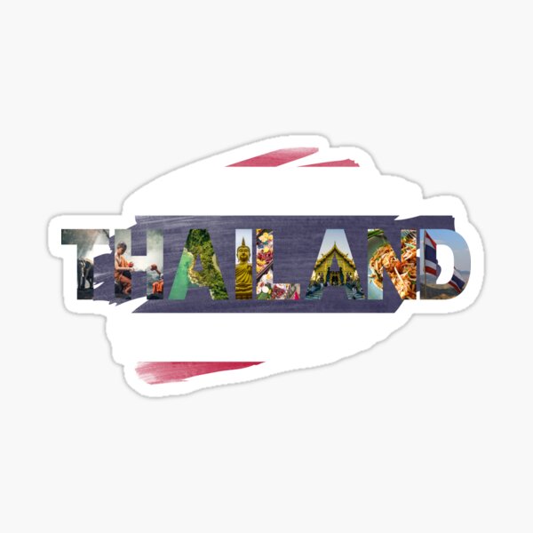 "Thailand Decal" Sticker by Dekal | Redbubble