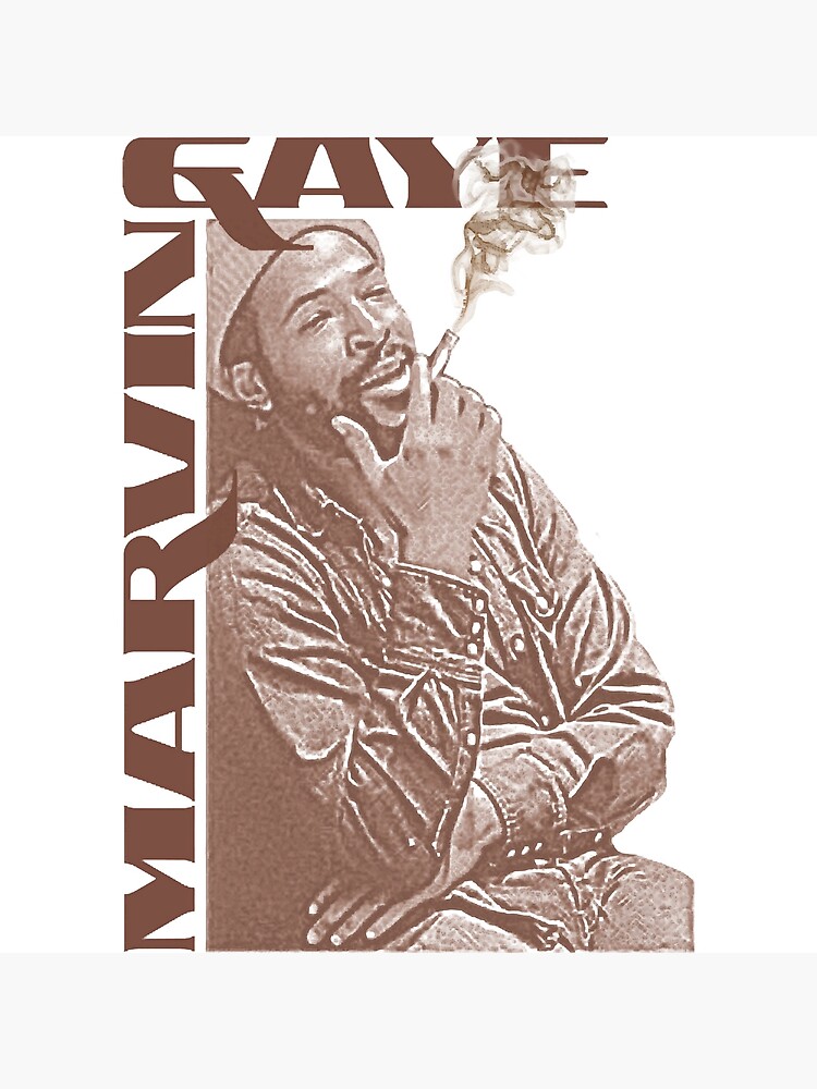 "Marvin Gaye Prince of Motown Retro Icon FanArt " Poster for Sale by ...