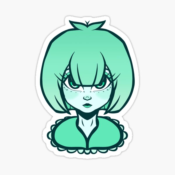 "Cute 'n Mint" Sticker by CreepyCute99 | Redbubble