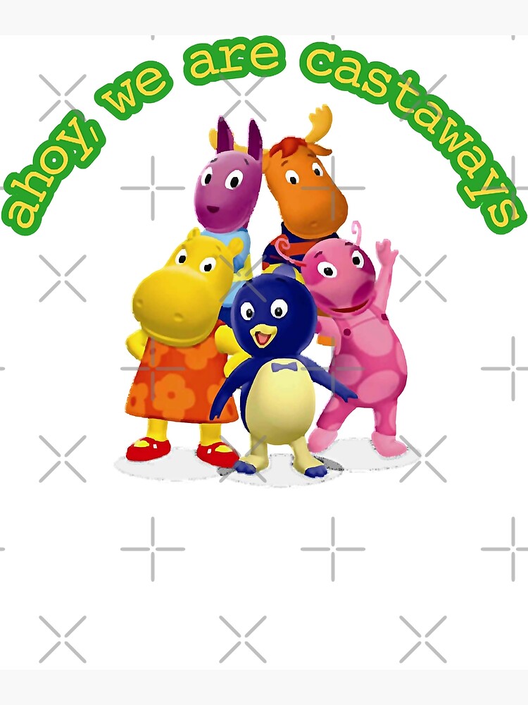 Póster «Atracción Asombrosas Aventuras Interesante Los Backyardigans ...