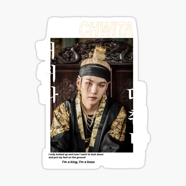 " Agust D " Sticker by Aiensem16 | Redbubble