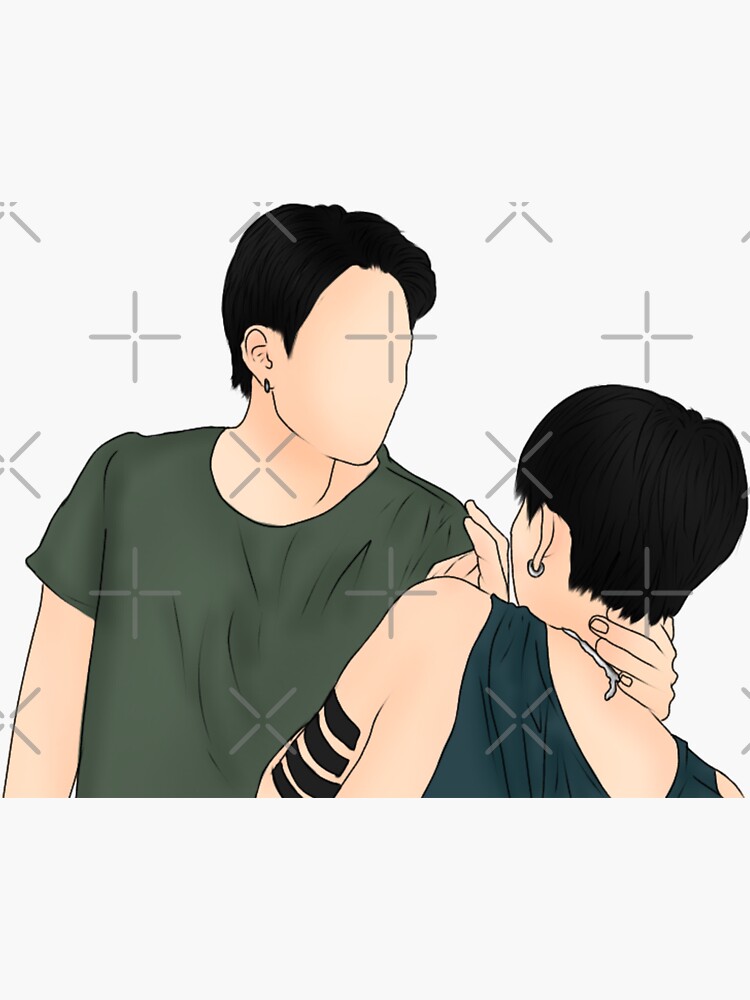 "Not me off jumpol and gun atthaphan" Sticker by CreationPH | Redbubble