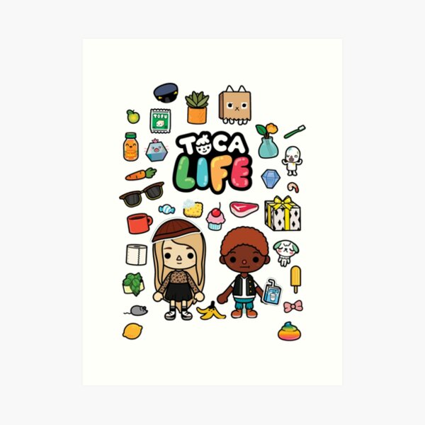 "Toca Boca Toca Boca 2021 Toca Life World" Kunstdruck von madebyCdesign ...