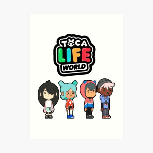 "Toca Boca Toca Boca 2021 Toca Life World " Art Print for Sale by ...