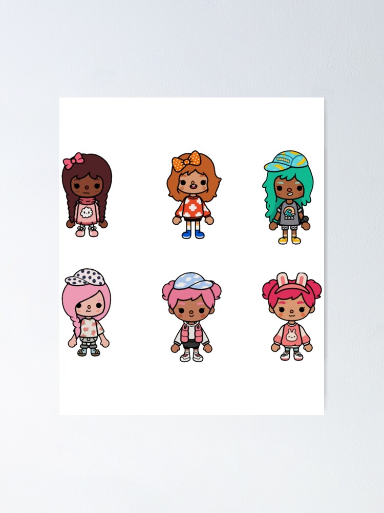 "Toca Boca Toca Boca 2021 Toca Life World " Poster by madebyCdesign ...